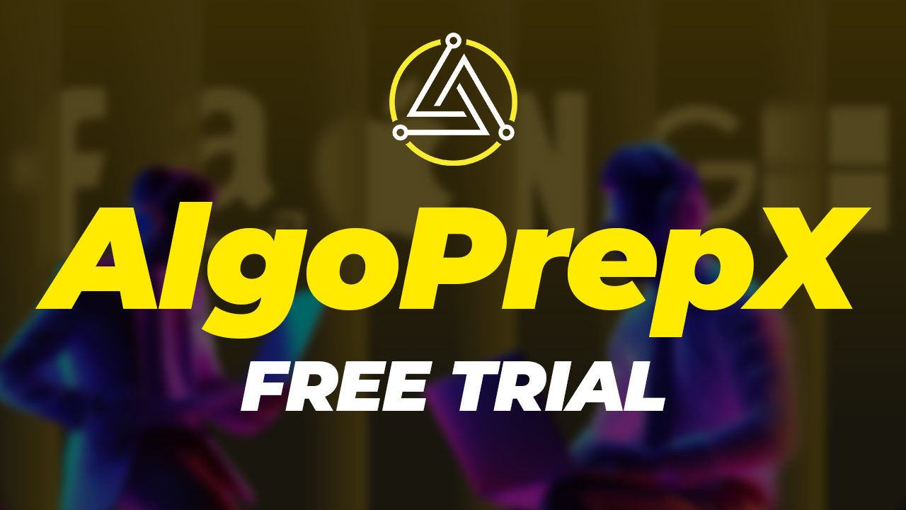 AlgoPrepX - Free Trial - AlgoPrep